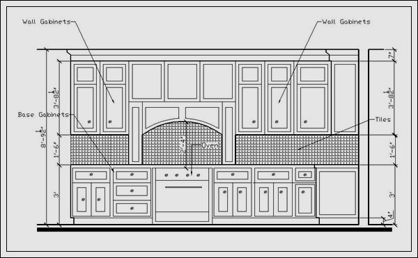 kitchen-elevation | JHN Residential Building Design